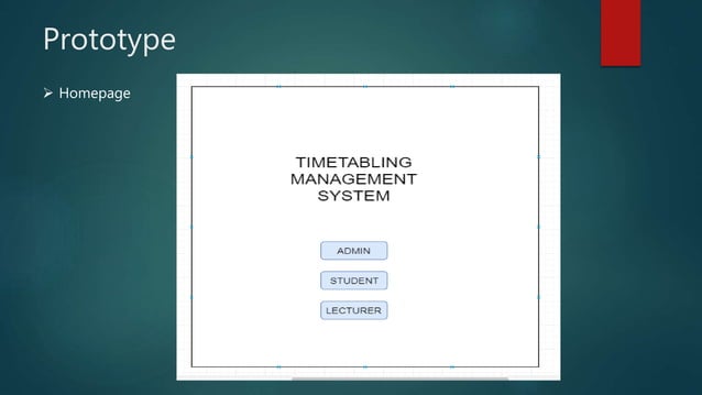 Timetable management system(chapter 3) | PPT