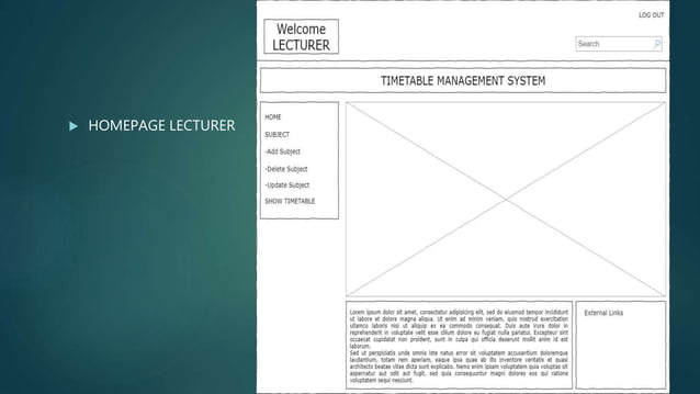 Timetable management system(chapter 3) | PPT