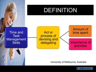 Time & Task Management | PPTX