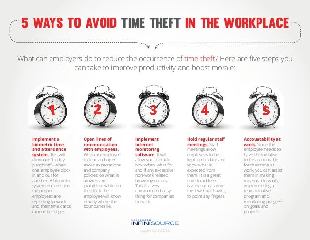 5 Way to Avoid Time Theft in the Workplace