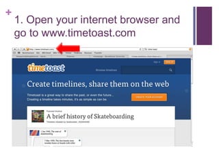 Time Toast Tutorial Ppt