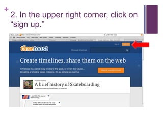 Time Toast Tutorial Ppt