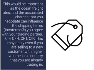 When is the Best Time to Negotiate Ocean Freight Rates? | PPT