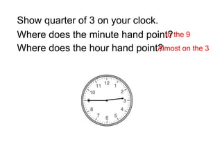 Time to quarter hour | PPT