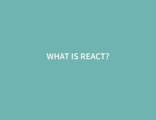 Time to React! | PPT