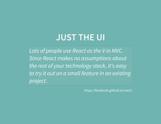 Time to React! | PPT