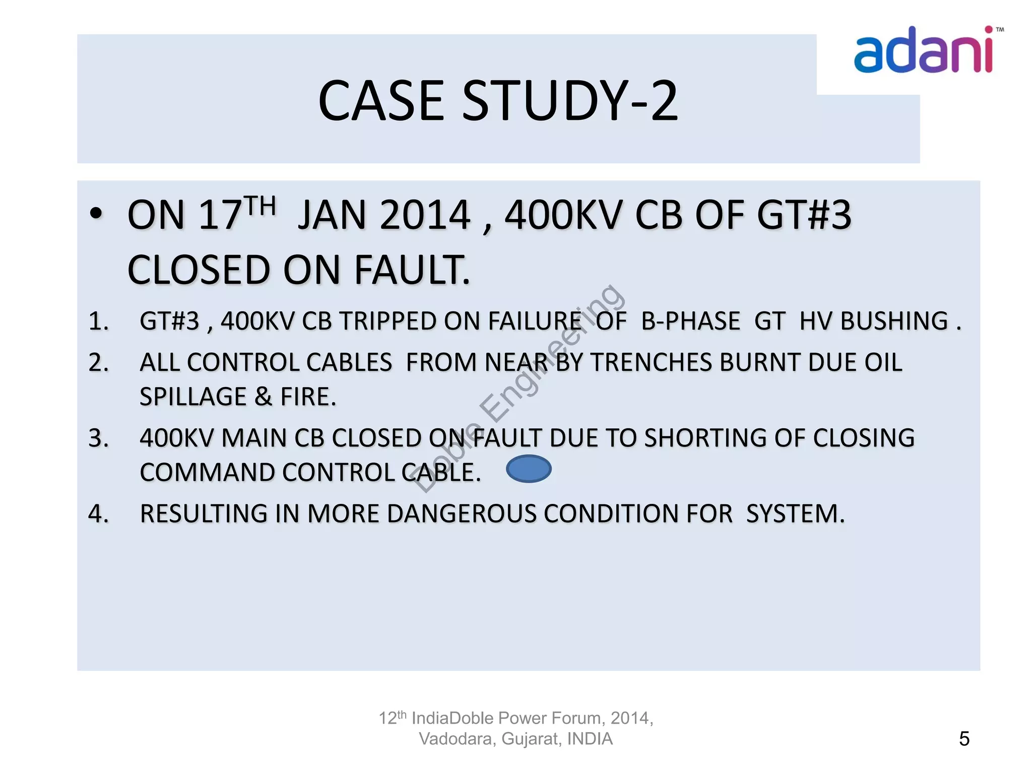 Time to think for ehv cb interlocks | PPT