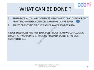 Time to think for ehv cb interlocks | PPT