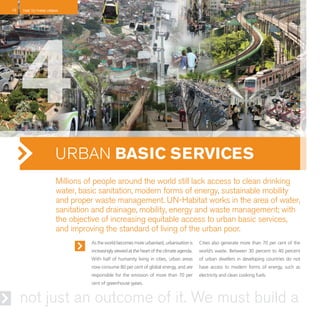 Time to Think Urban UN-Habitat Brochure 2013 | PDF