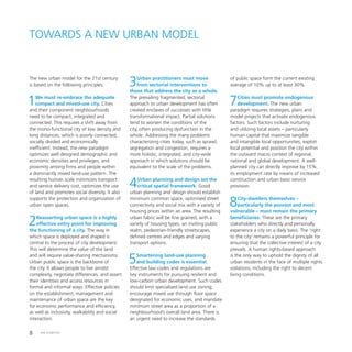 Time to Think Urban. UN-Habitats Vision on Urbanisation | PDF
