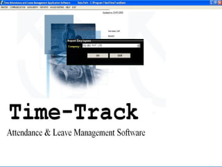 Time Track Attendance Software | PPT