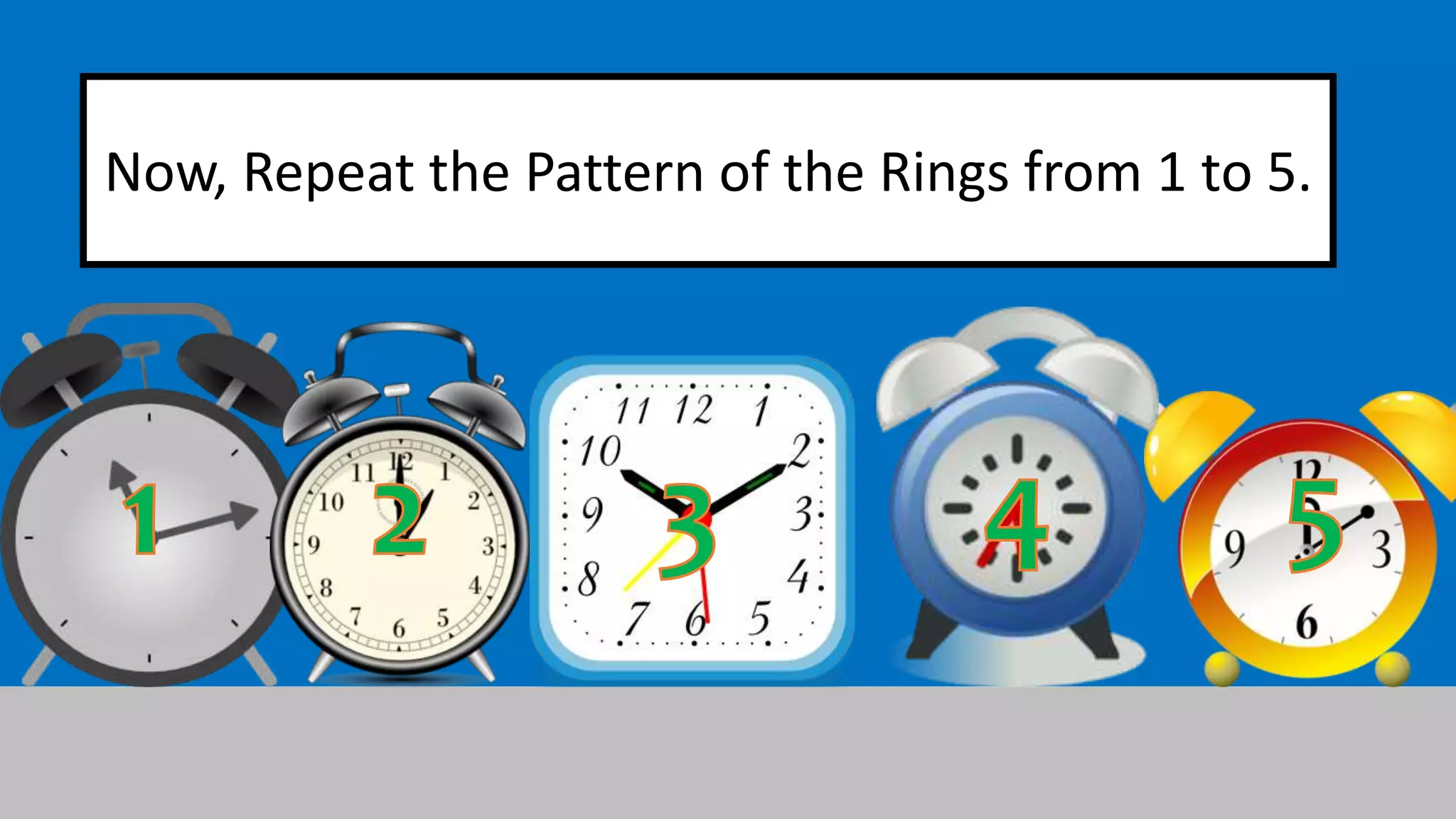 Time Tracker (Repeating Pattern of Clocks) Game | PPTX