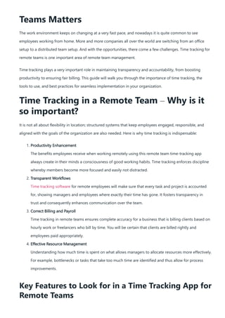 Time Tracking for Remote Teams The Ultimate Guide.pdf