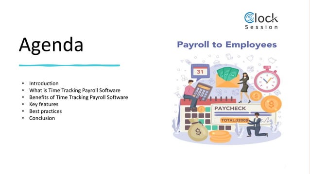 Time Tracking Payroll Software - ClockSession.pptx