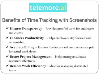 Time Tracking with Screenshots: Boost Productivity & Accountability | PPT