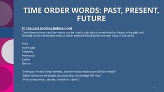 Time transition words to give sequential information.pptx