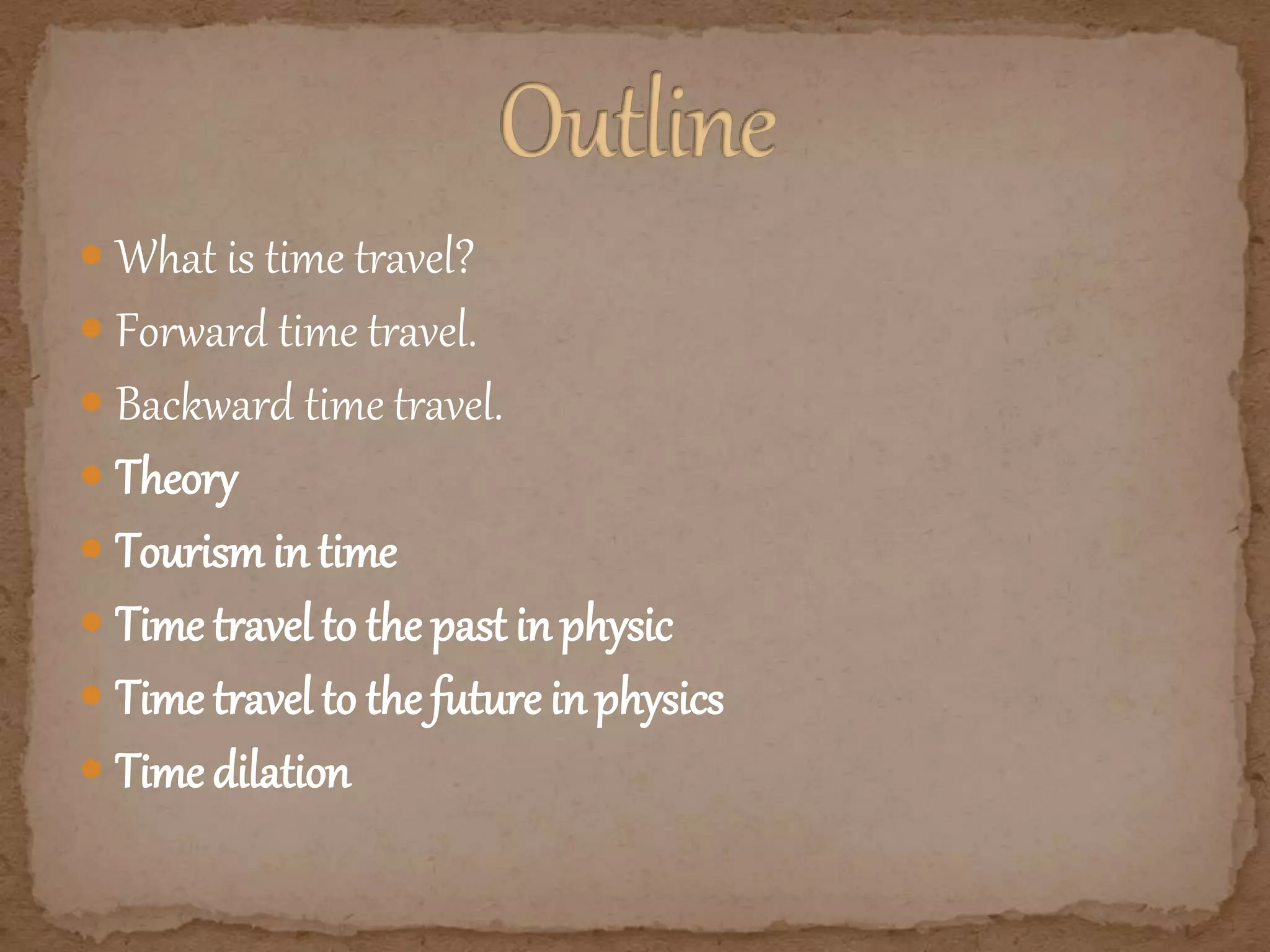 Time travel | PPT