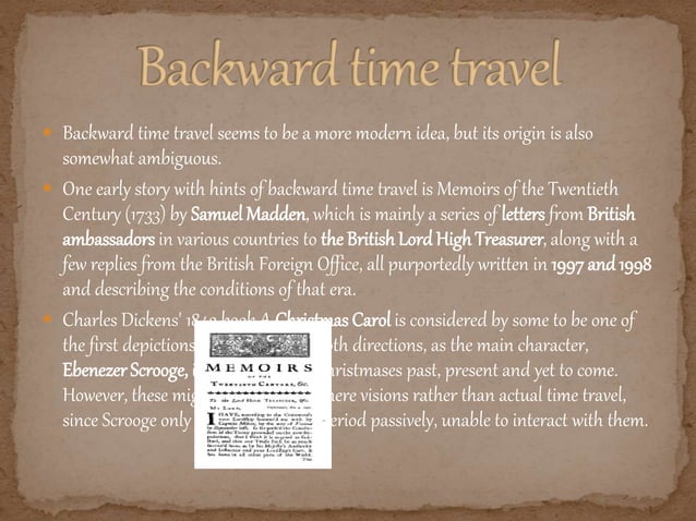 Time travel | PPT