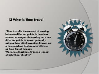 Time travel | PPTX