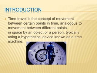Time travel | PPTX | Physics | Science