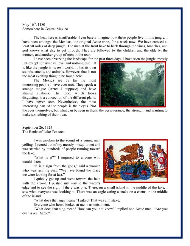 Journal: The Aztec Empire | PDF