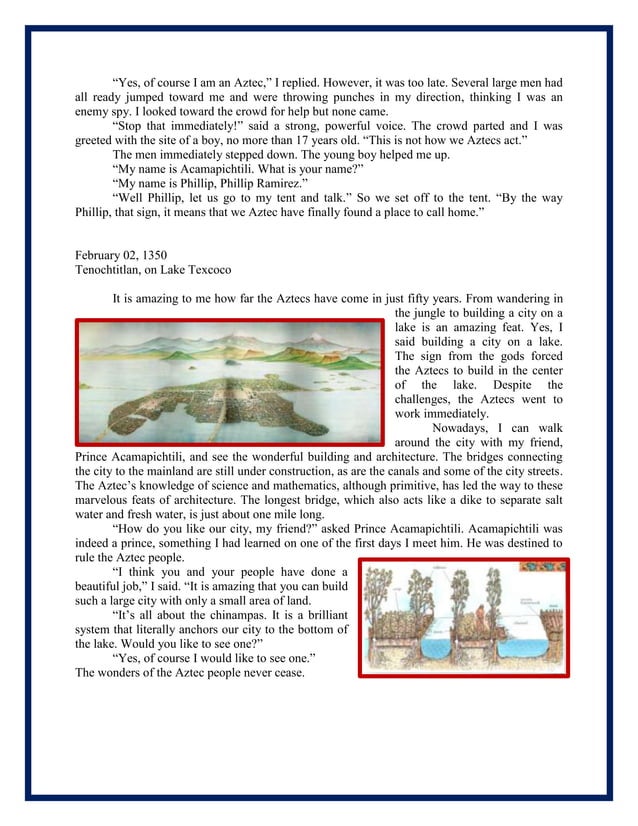 Journal: The Aztec Empire | PDF