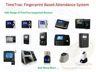 TimeTrax: Biometric Based Attendance System | PPS