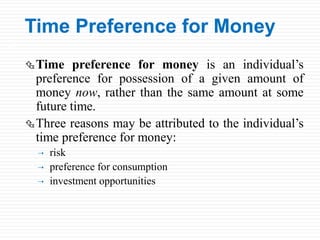 Time value concepts | PPTX