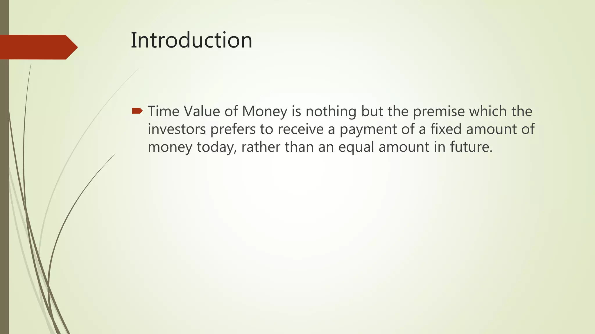 Time value for money | PPTX