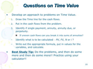 Time value of money | PPT