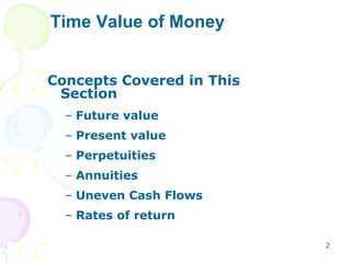 Time value of money | PPT