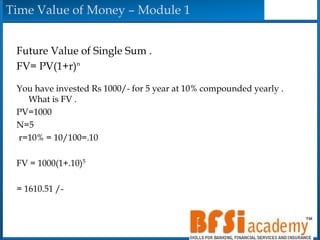 Time value of money | PPT