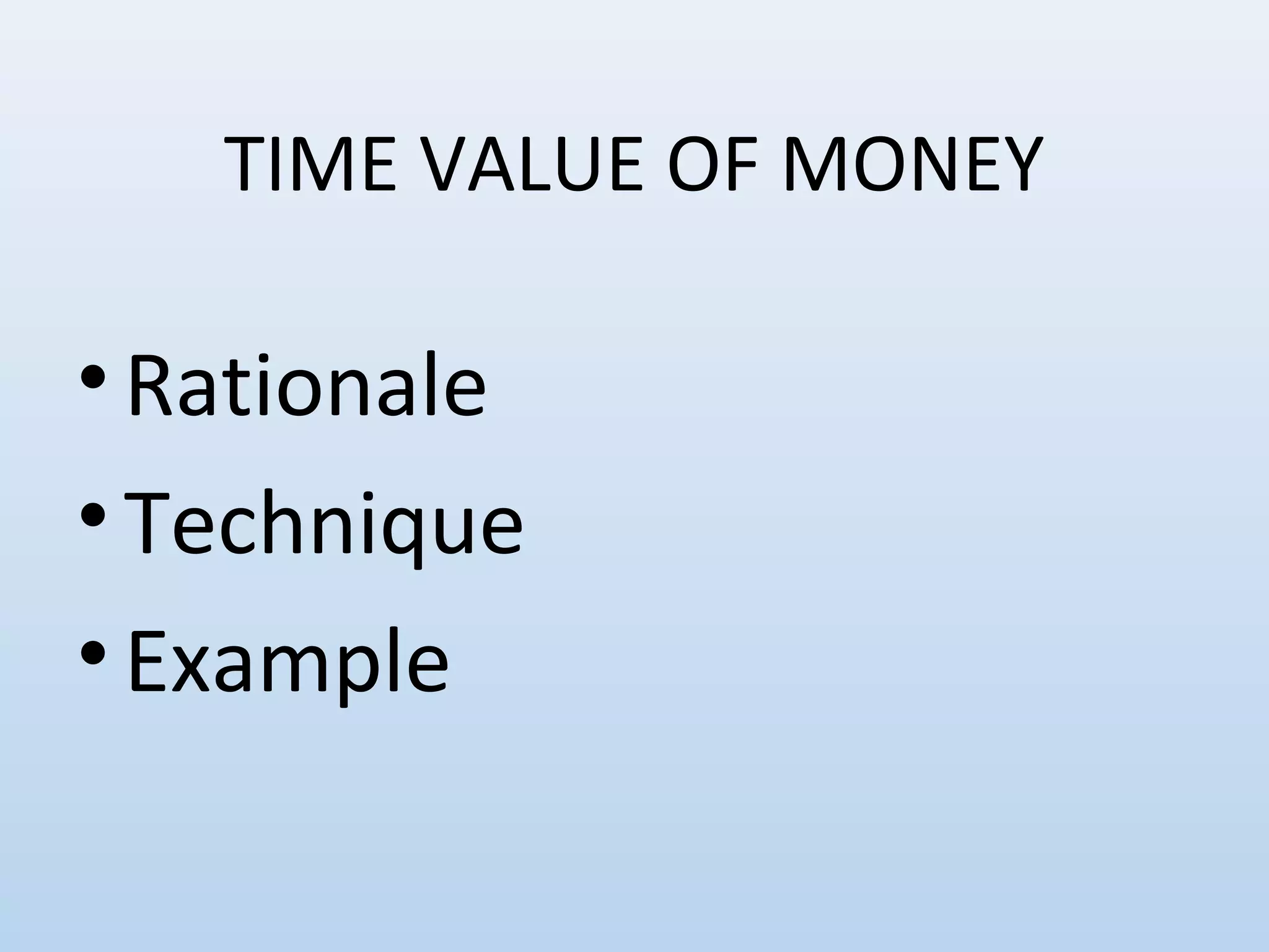 Time value of money | PPT