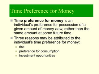 Time value of money | PPT