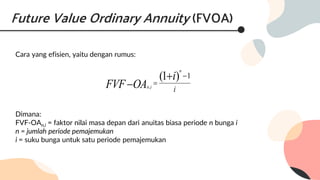 Time value of money | PPTX
