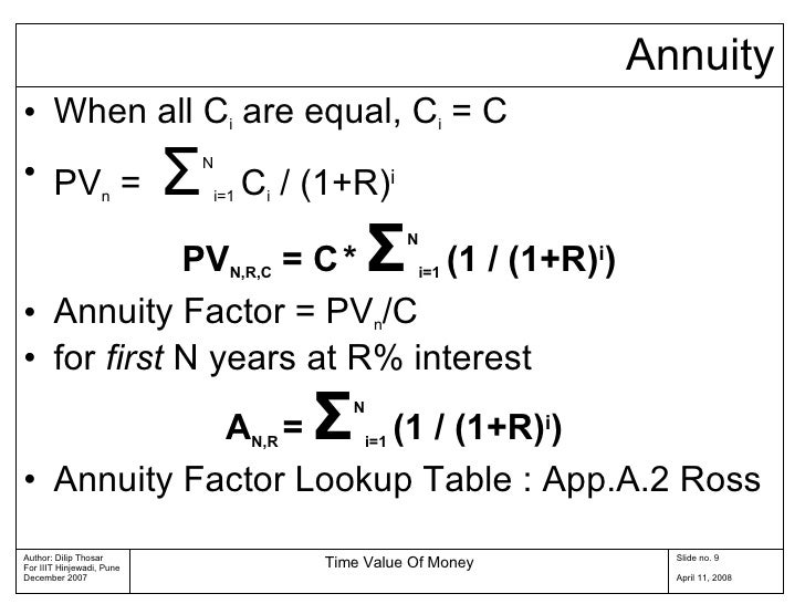 Time Value Of Money 04