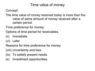 Time value of money | PPT