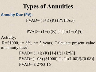 Time Value of Money (Financial Management) | PDF