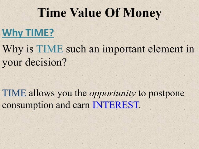 Time Value of Money (Financial Management) | PDF