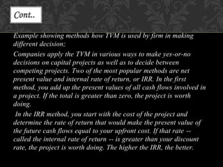 timevalueofmoneyppt.pdf Financial management management and importance ...