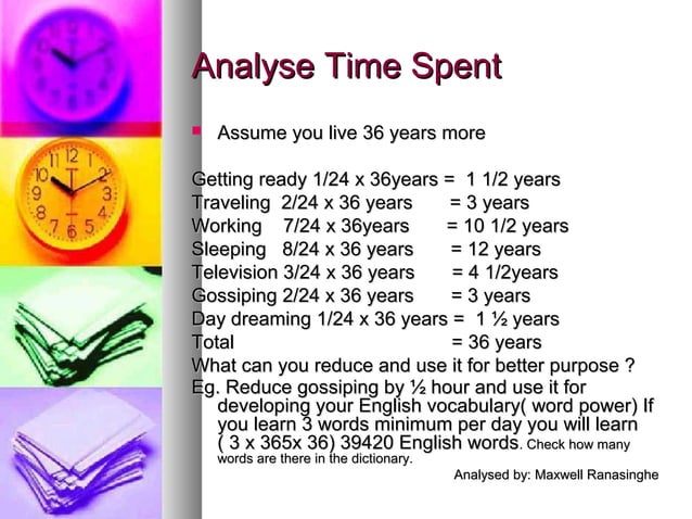 Manage Your Time | PPT