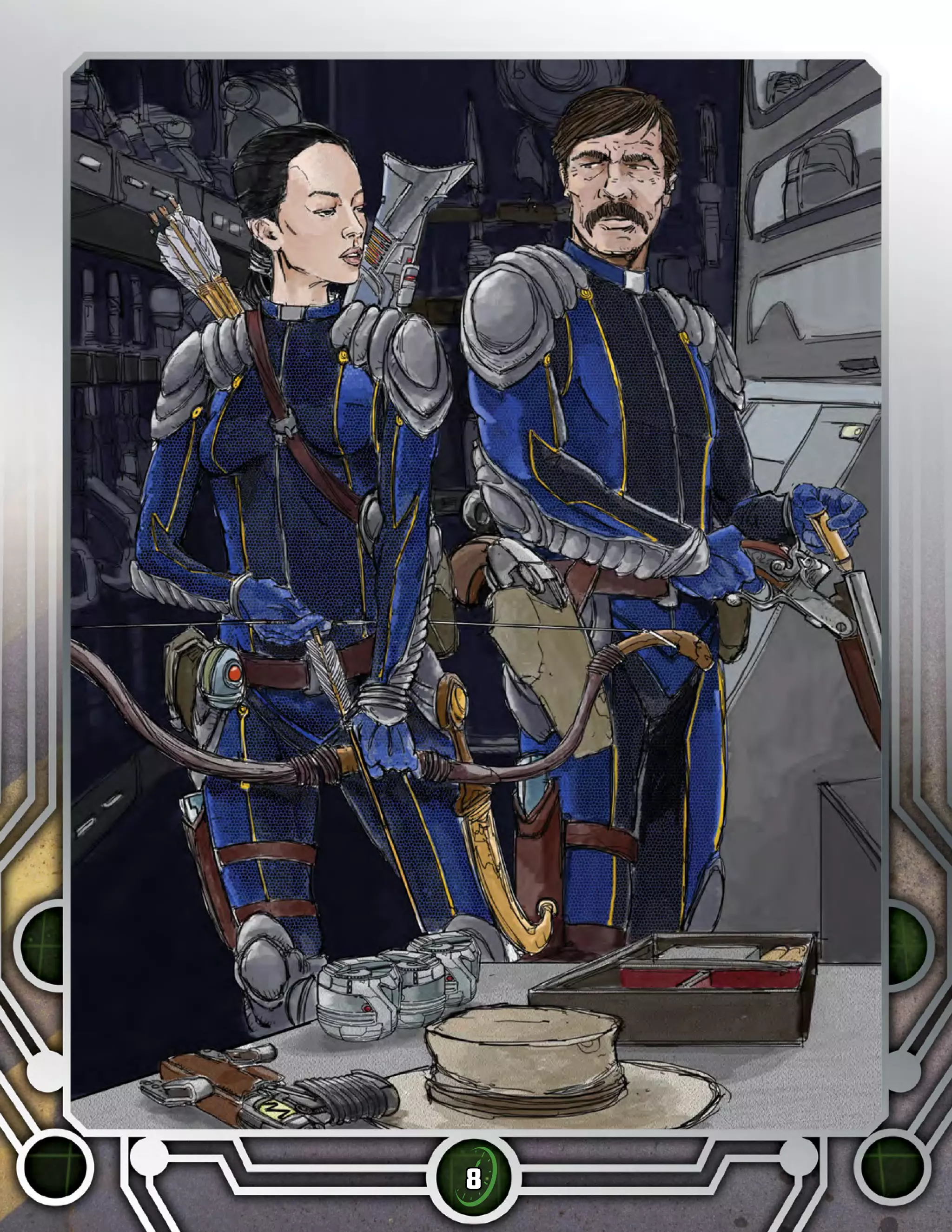 TimeWatch RPG preview | PDF