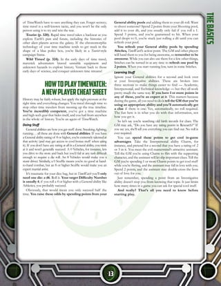 TimeWatch RPG preview | PDF