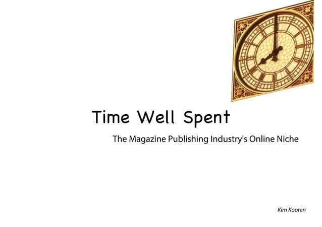 Time well spent | PPT