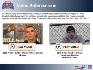 TIMEX Heart of a Giant | PDF | American Football | Sports