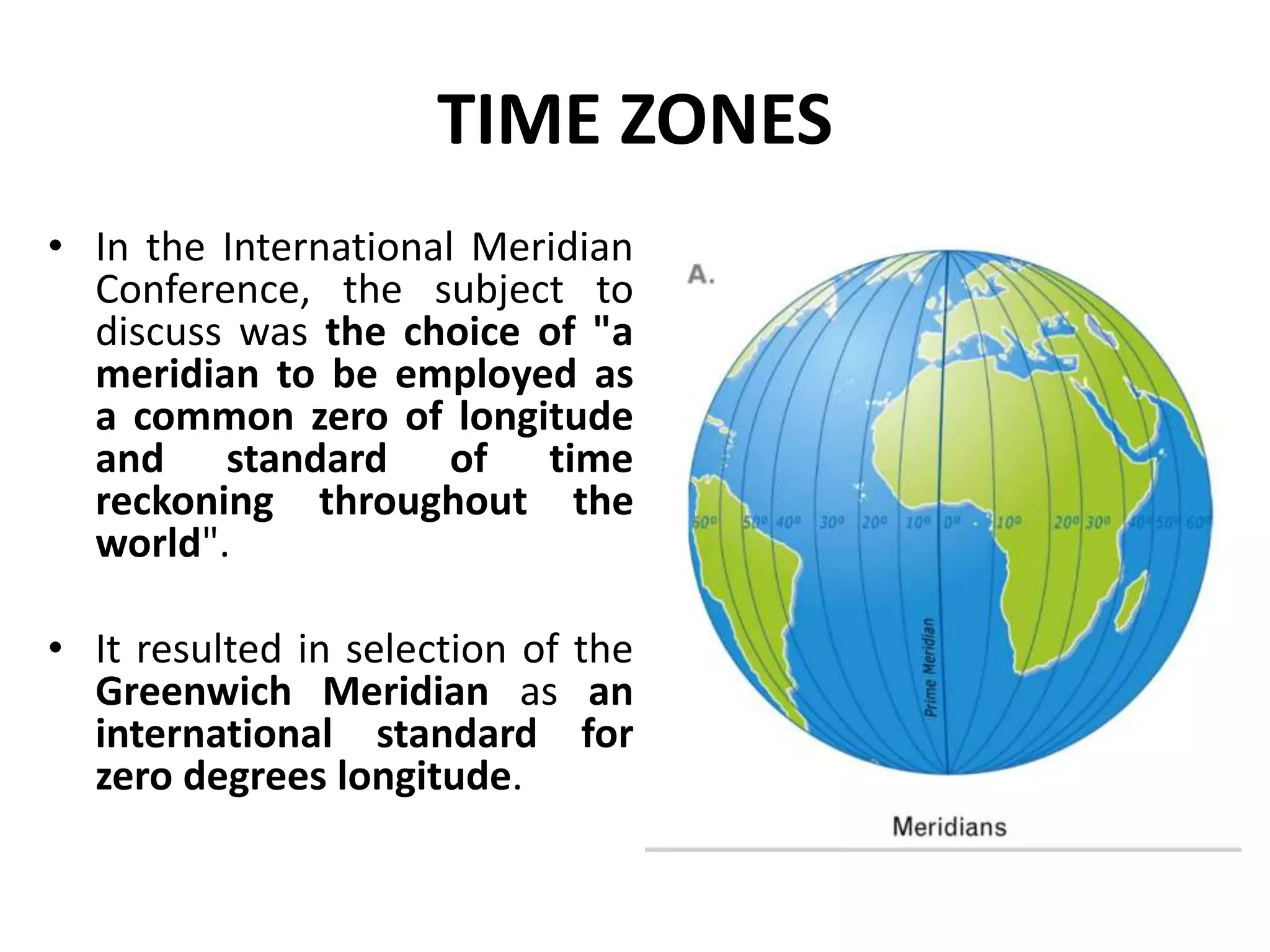 Time zones | PPTX