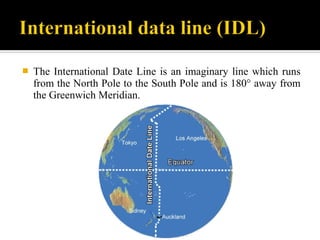 Time zones and international date line (idl | PPT