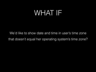 Time zones in JavaScript | PDF
