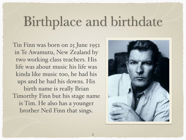 Tim Finn | PDF