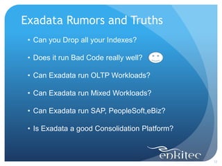 Exadata Performance Optimization | PPT